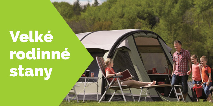 Velké rodinné stany | 4camping.cz