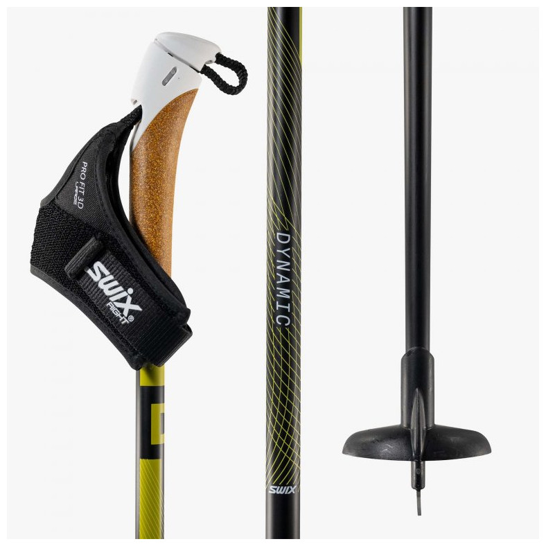 Běžecké hole Swix Dynamic D3 Just Click | 4camping.cz