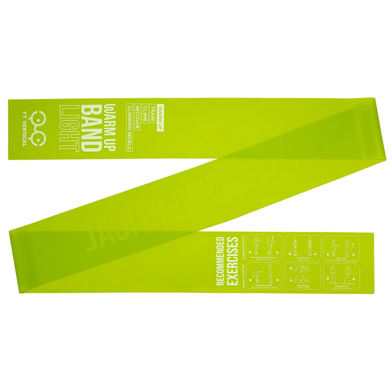 Posilovací guma YY VERTICAL Warm Up Band Green Easy | 4camping.cz