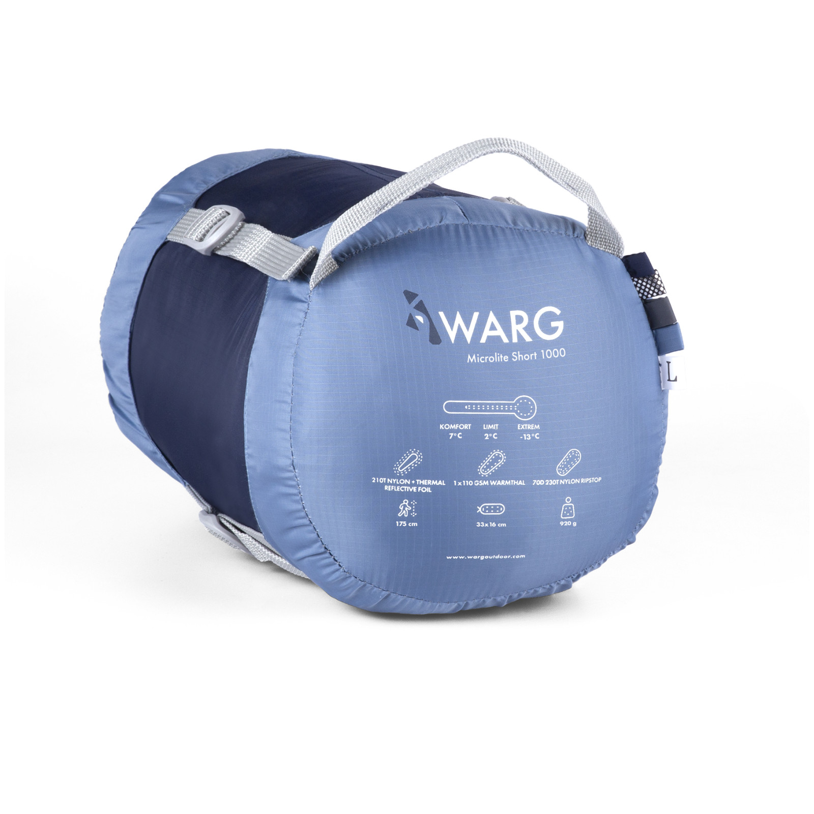 Spacák Warg Microlite Short 1000 | 4camping.cz