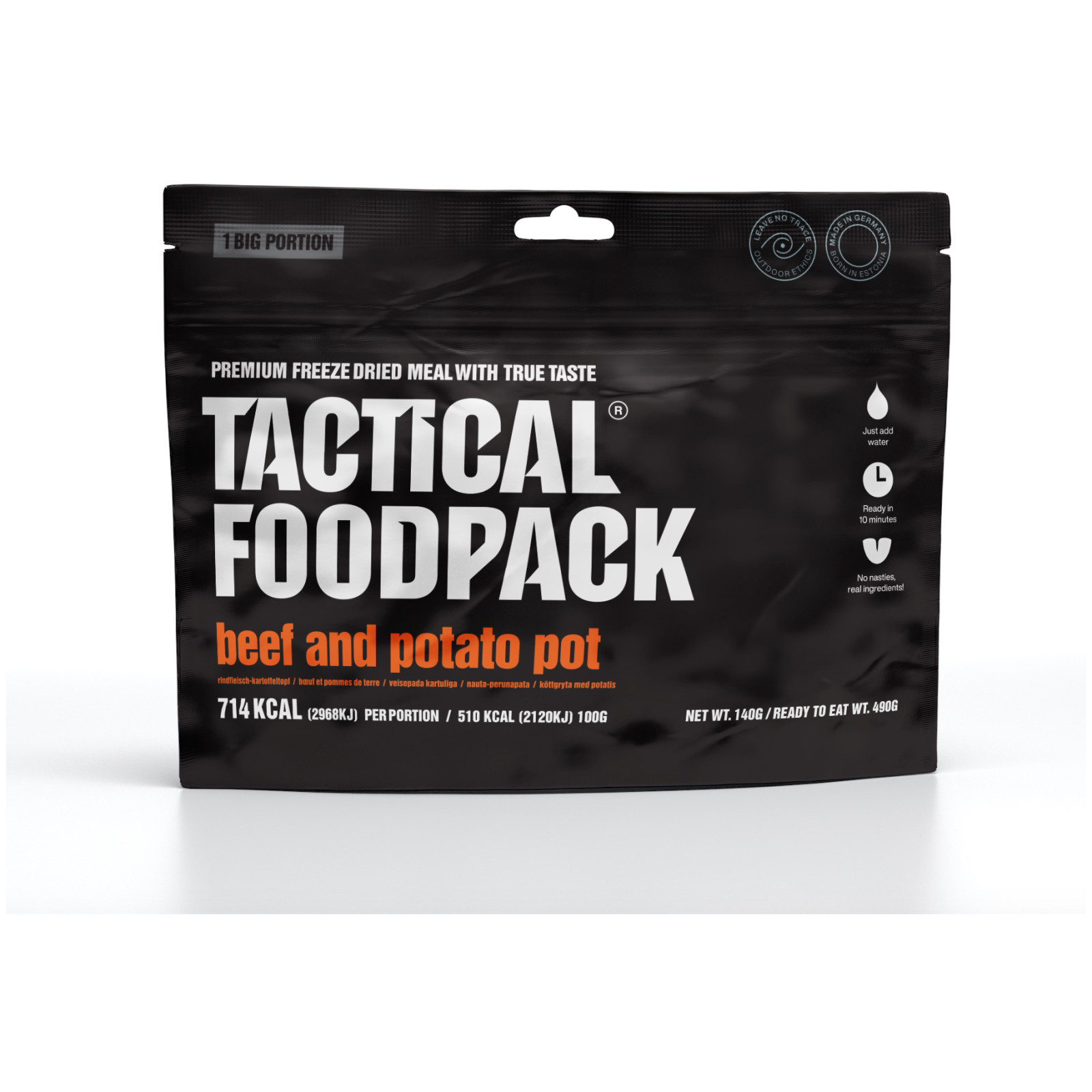 Hlavní jídlo Tactical Foodpack BIG Beef and Potato Pot 140g | 4camping.cz