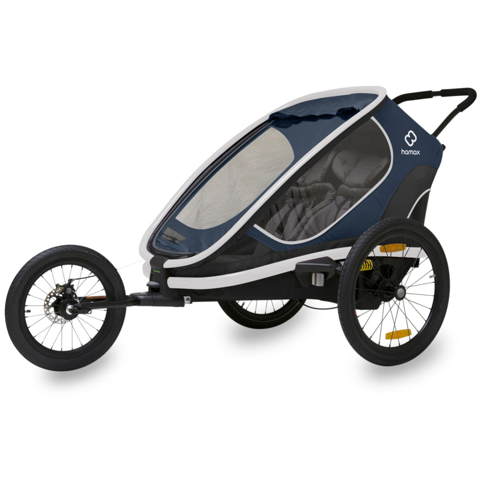 Vozík za kolo Hamax Outback 2in1 | 4camping.cz