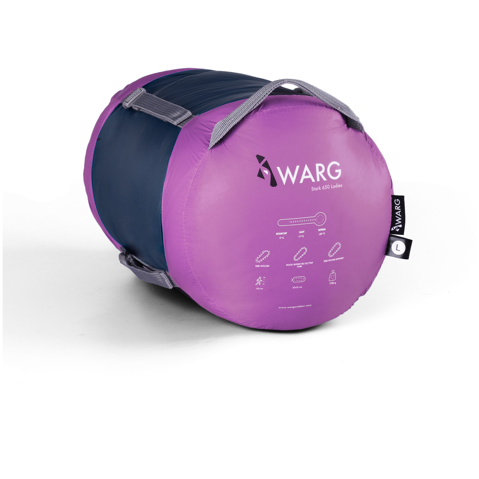 Péřový spacák Warg Stark 650 Ladies | 4camping.cz